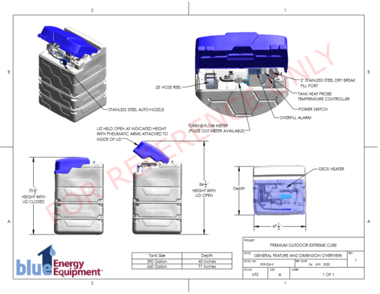 Cube - Blue1 Energy Equipment